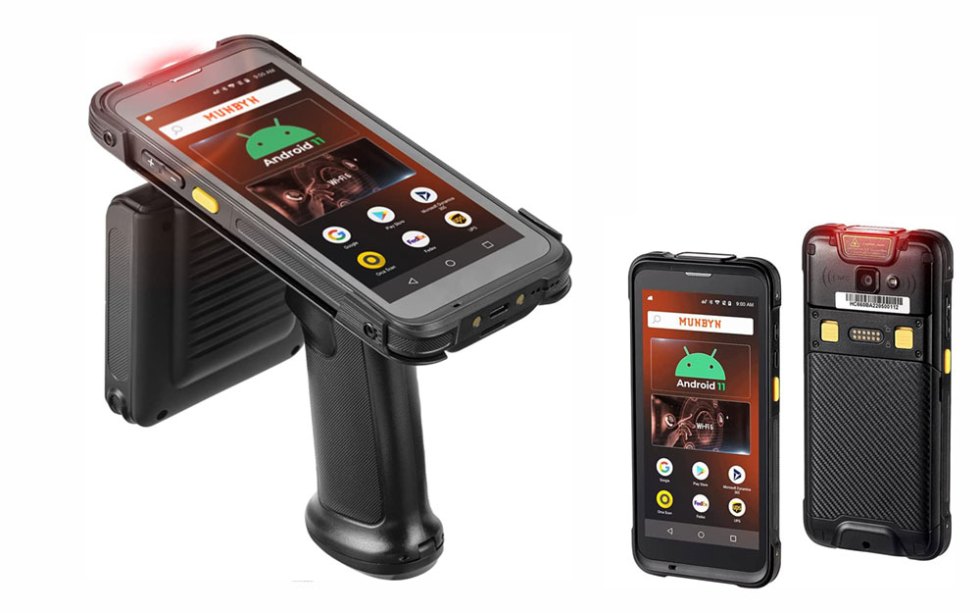 MUNBYN IPDA086 RFID Handheld Computer with UHF Barcode Reader - MUNBYN ...