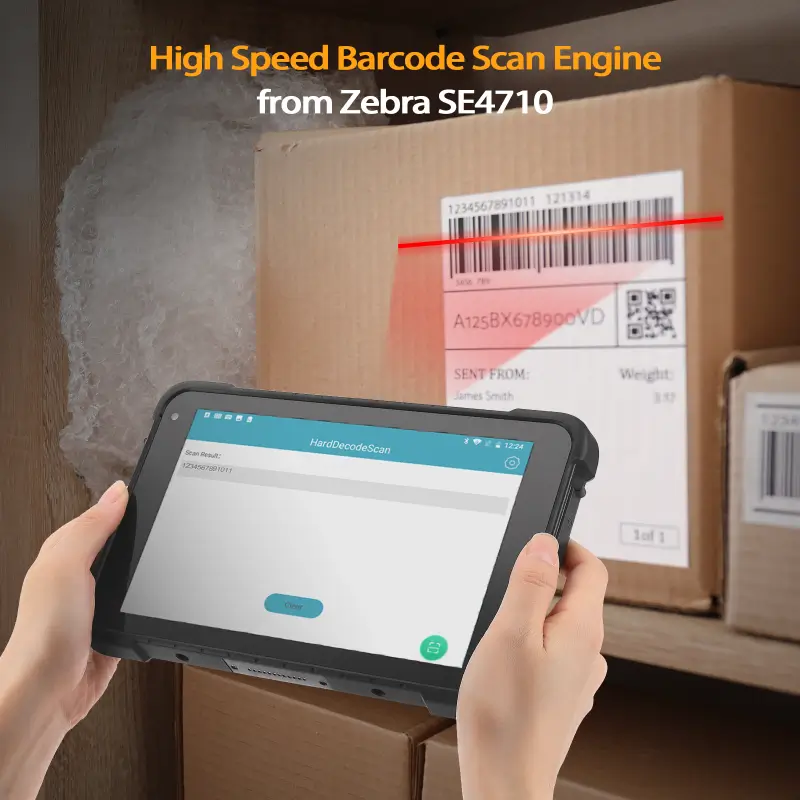 IRT01 Pro Android Rugged Tablet - MUNBYN® Scan