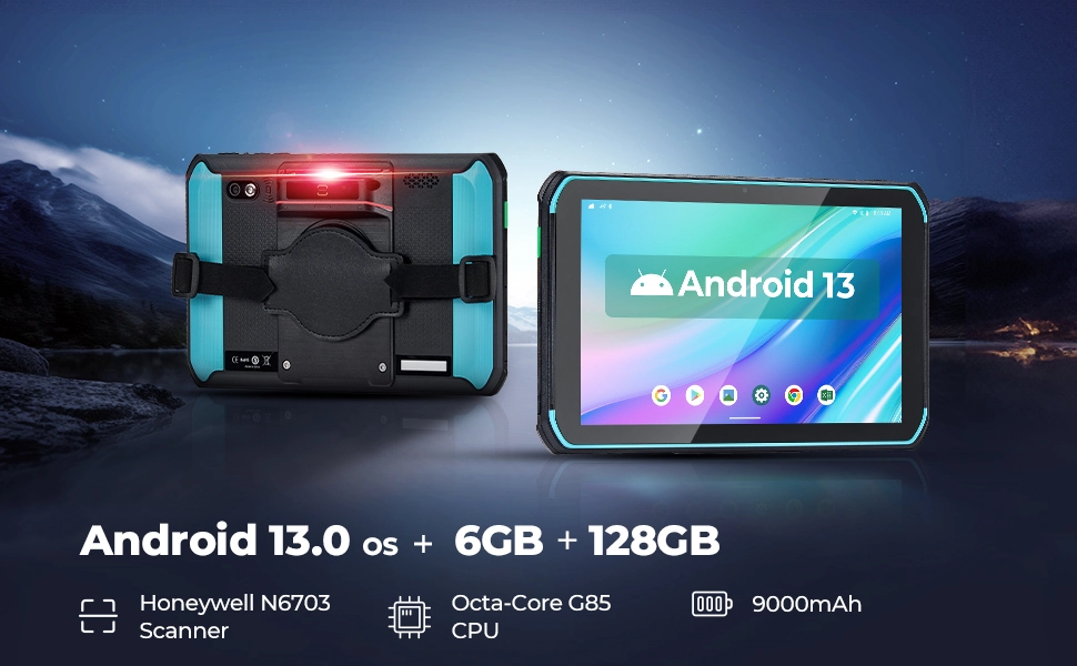 MUNBYN ILT01 Ultra Light Tough Android Tablet - Munbyn